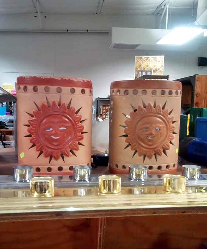 Southwestern charm meets practical planters, because even your succulents deserve a stylish home with personality and flair.