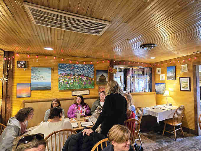 The relaxed vibe here means lingering over lunch is encouraged, not frowned upon by impatient servers.