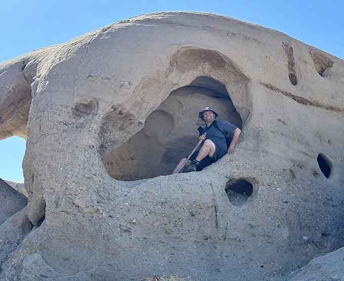 Scrambling into these formations makes you feel like a kid again, assuming your knees cooperate with the plan.