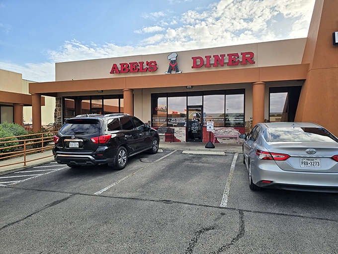 The modern exterior promises updated comfort while maintaining that essential diner spirit that makes every meal feel special.