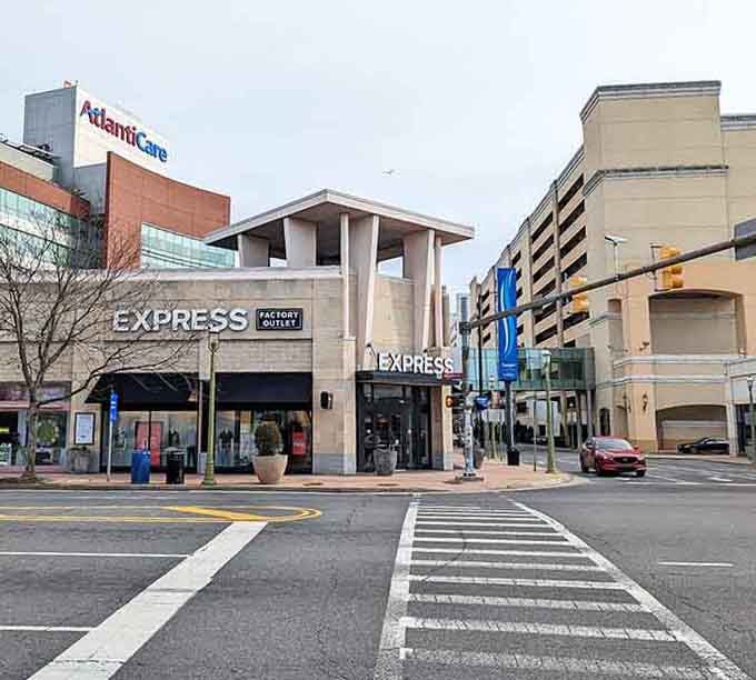 Modern shopping conveniences meet walkable streets in this practical setup where errands don't require a second mortgage to complete.