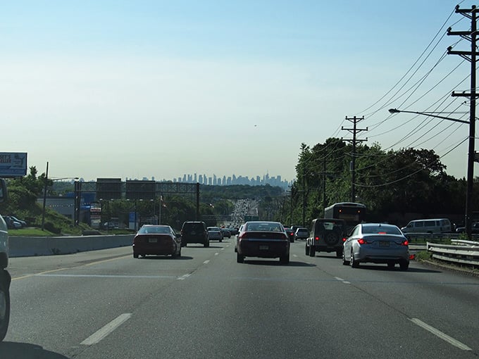 That Manhattan skyline peeking through the haze reminds you that Clifton gives you suburban peace with city access.