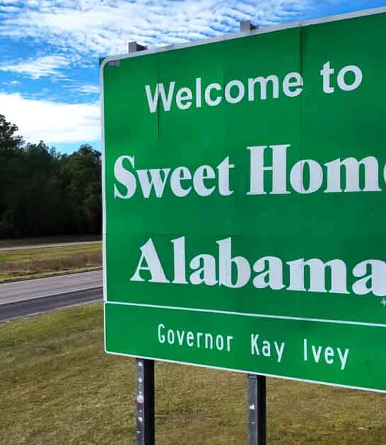 alabama scenic road sign ftr