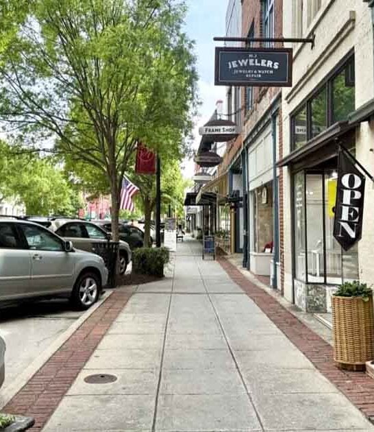 antiquing small georgia town ftr