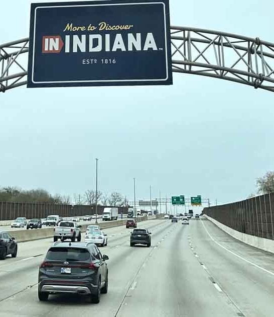 beautiful road sign indiana ftr