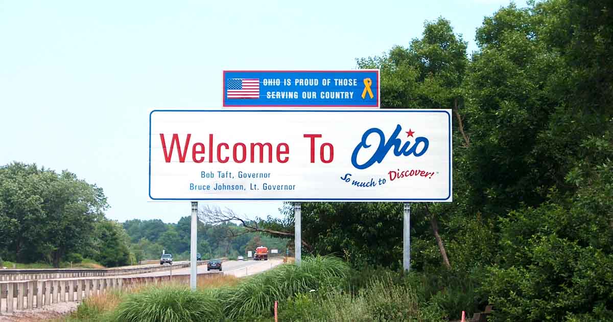 Ohip Sign The Most Beautiful Sight In America Is Actually A Road Sign In Ohio