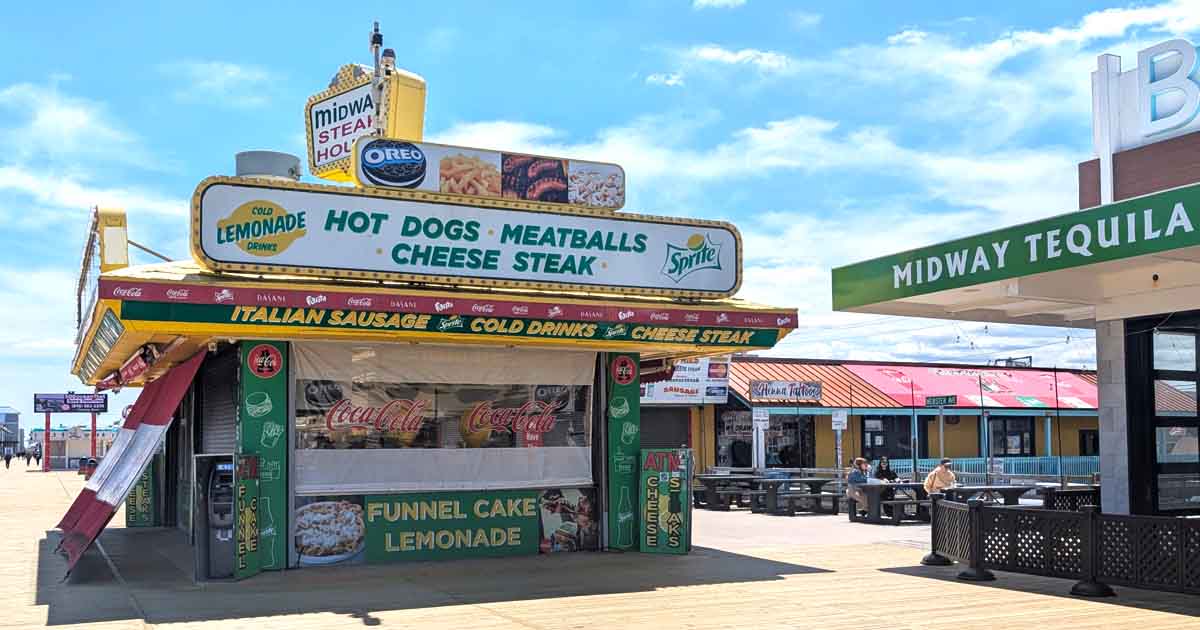 The Mouthwatering Cheesesteak At This New Jersey Boardwalk Stand Is ...