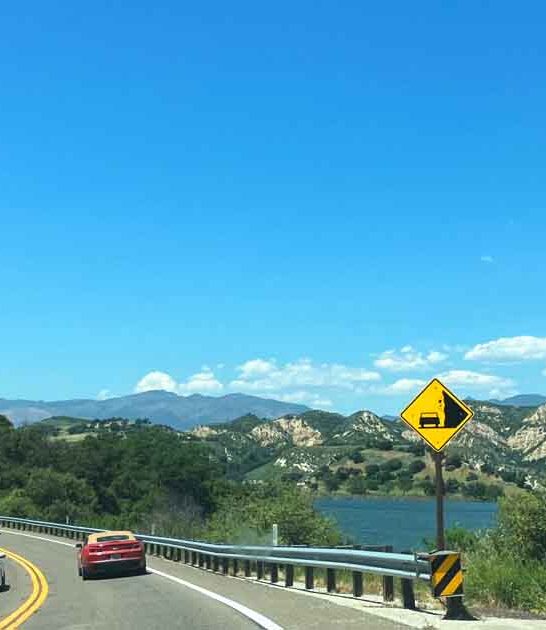 drive california mountains lake ftr