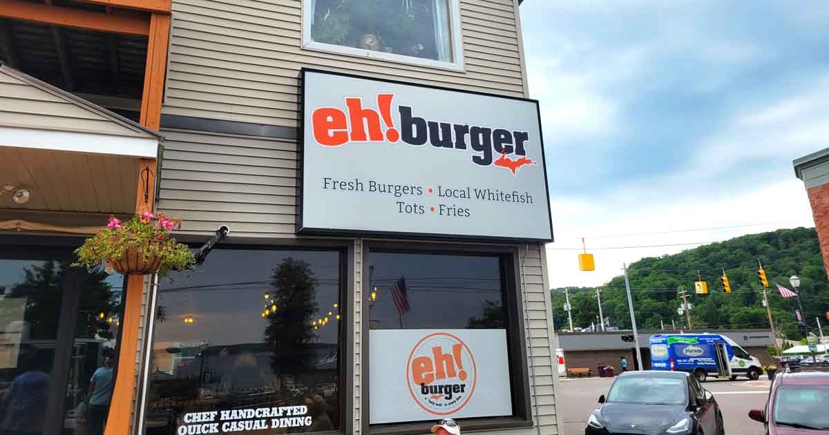 You'll Want To Drive Across Michigan Just For This Amazing Buffalo Burger