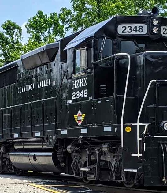 enchanting train ride ohio ftr