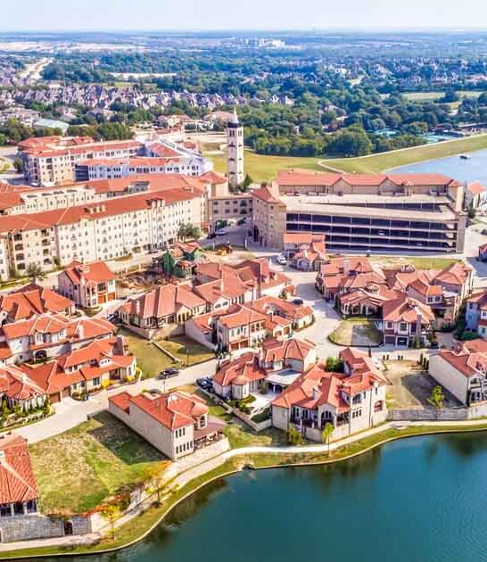 european village texas city ftr