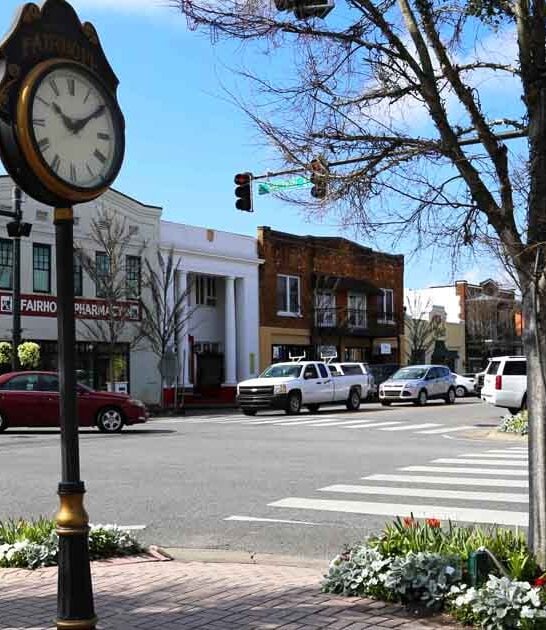 gorgeous downtown alabama postcard ftr