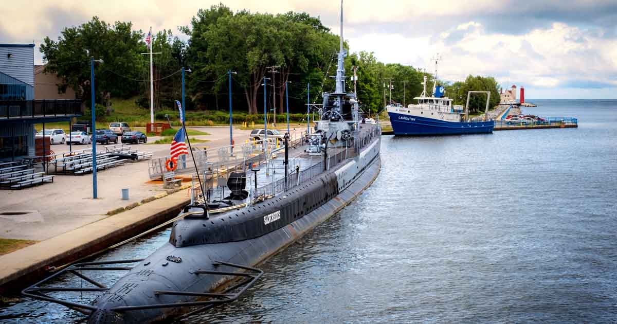 Step Back In Time Inside This Incredible WWII Submarine In Michigan