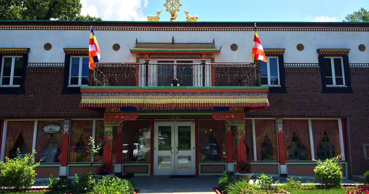 This Hidden 90-Acre Buddhist Oasis In Indiana Will Take Your Breath Away