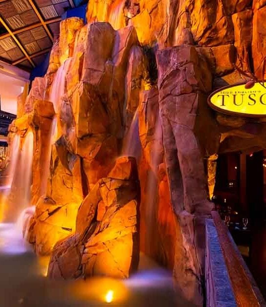 indoor waterfall connecticut restaurant ftr