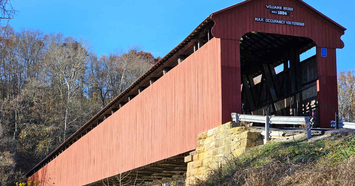 The Longest Single-Span Covered Bridge In Indiana Is A Hidden Treasure ...