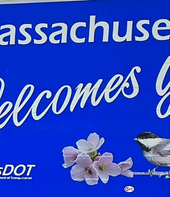 massachusetts welcome road sign ftr