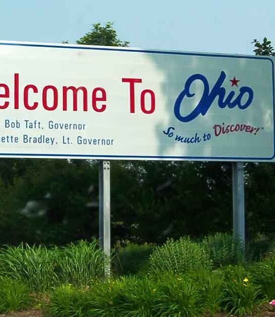 ohio welcome road sign ftr