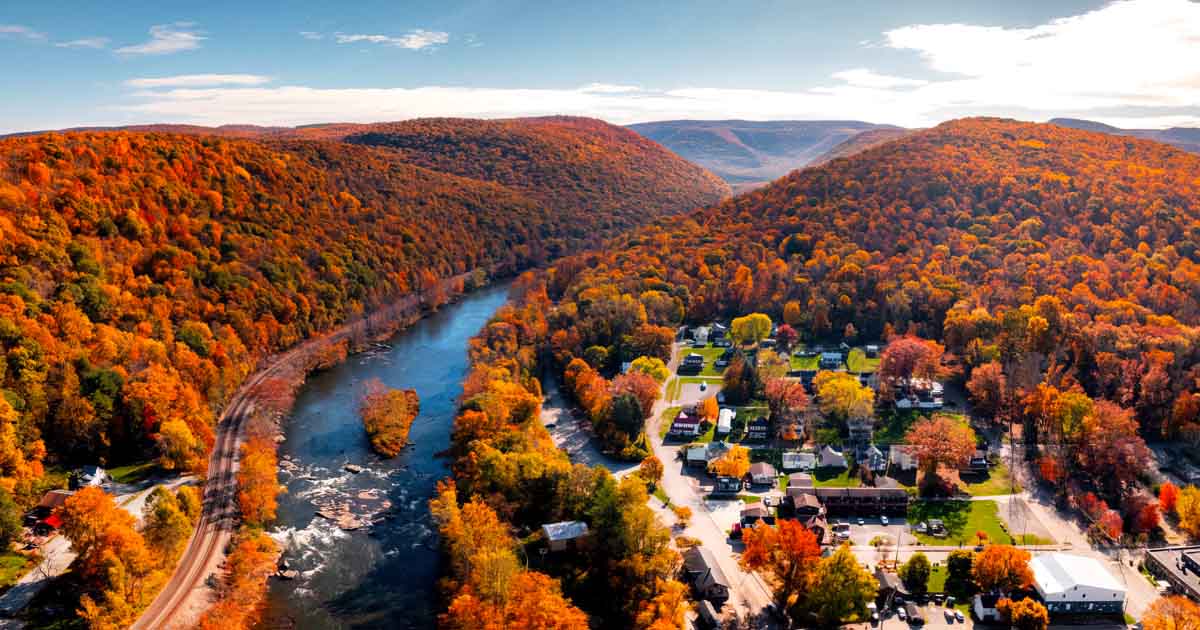 The Charming Pennsylvania Town That's Quietly An Outdoor Adventure Capital