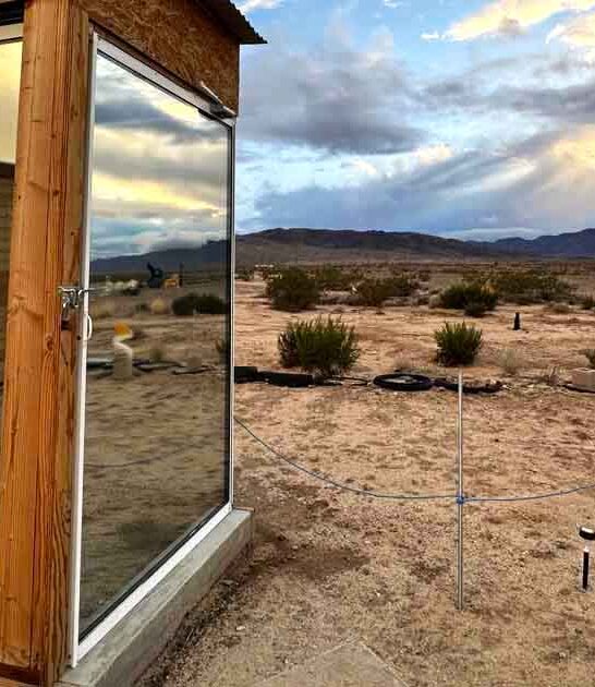 outhouse made glass california ftr