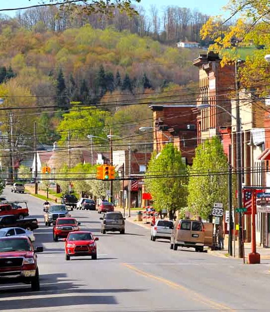 pennsylvania drive past town ftr