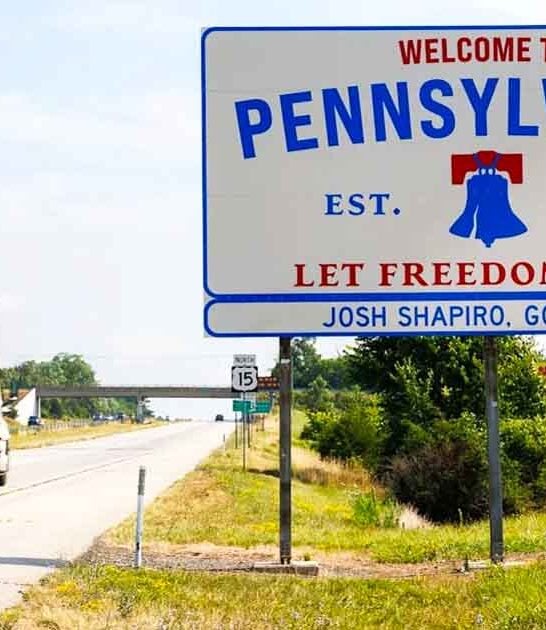 pennsylvania famous road sign ftr