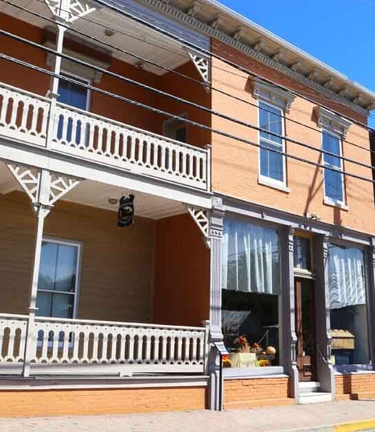 postcard charming kentucky town ftr