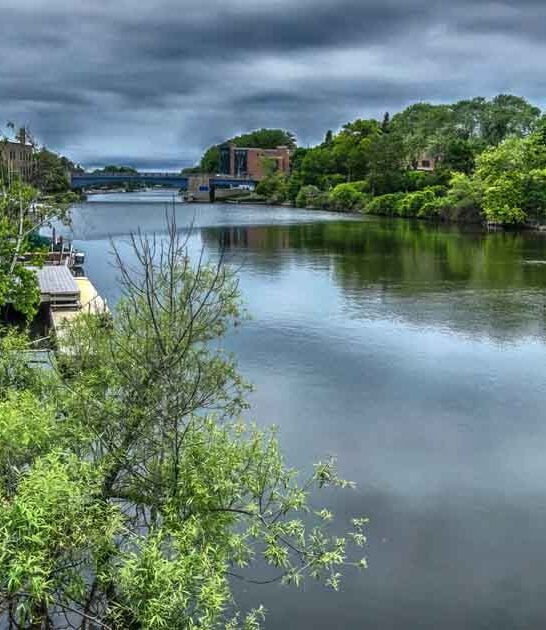postcard worthy riverwalk michigan ftr