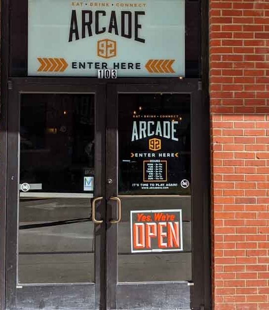 retro texas arcade bar ftr