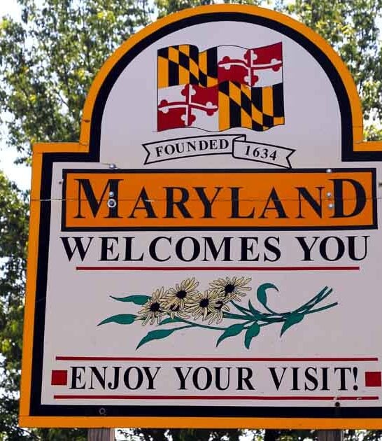 road sign maryland ftr