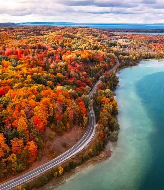 roads michigan scenic ftr