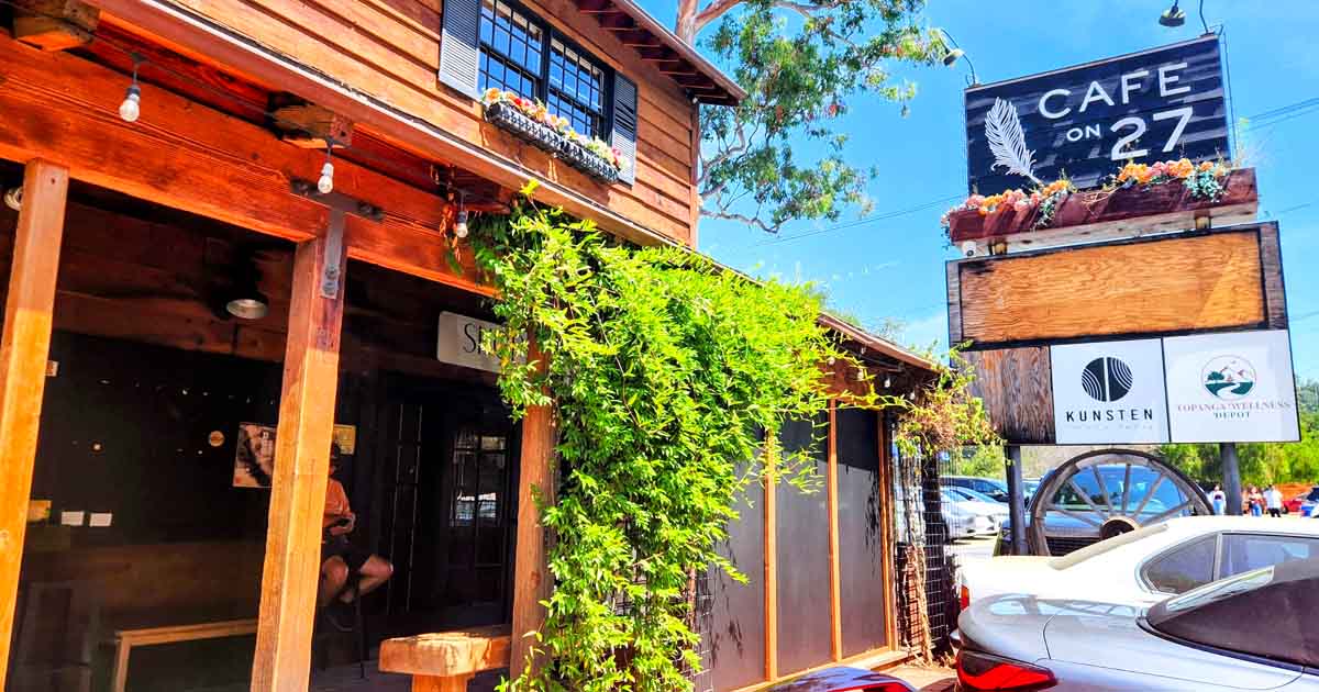 This Secret California Restaurant Sits Inside A Canyon So Beautiful ...