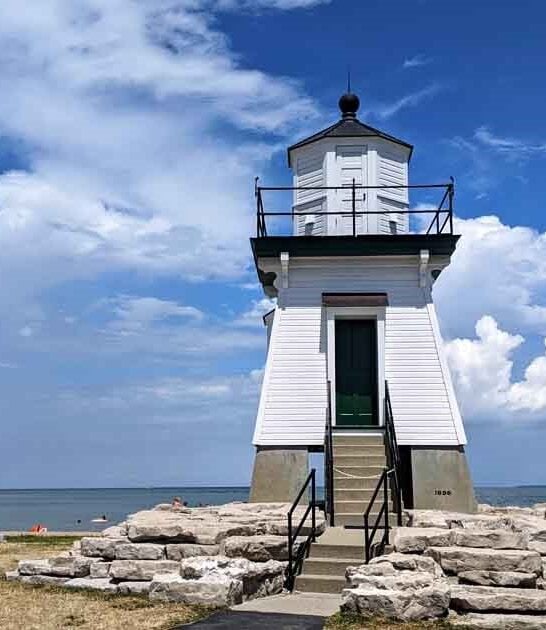 stunning ohio lighthouses real ftr