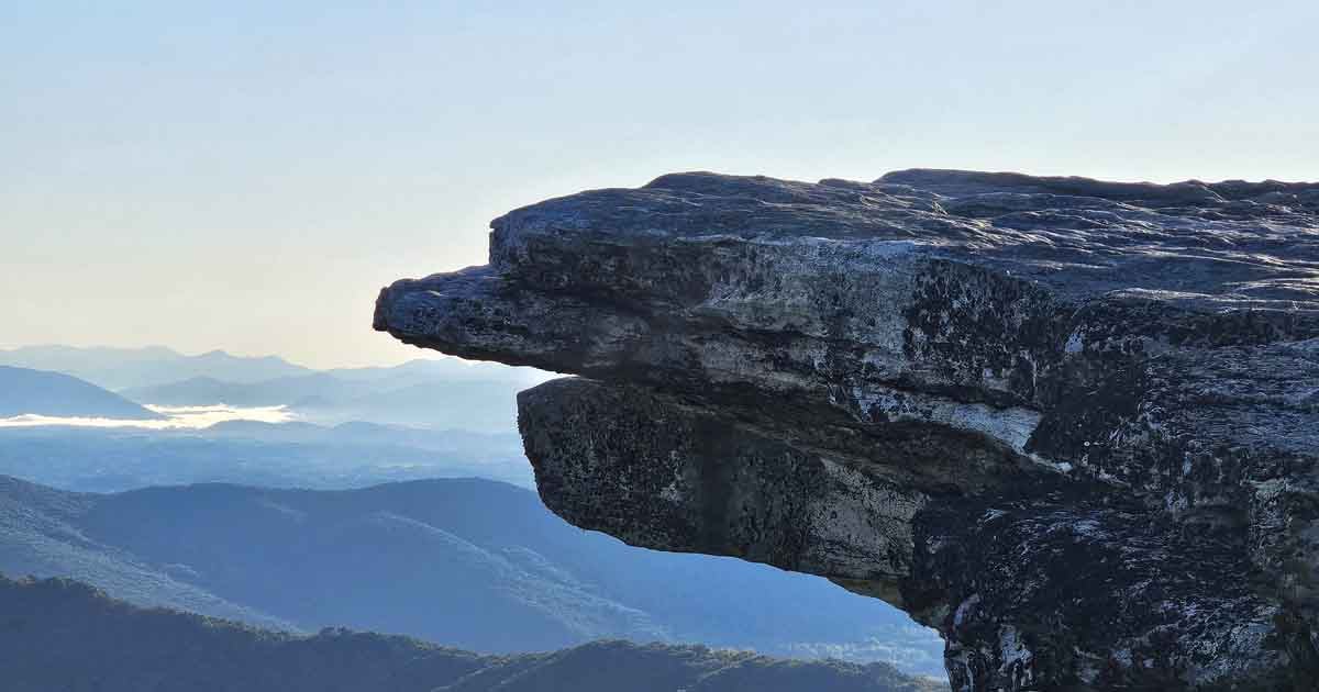 This Stunning Virginia Hike Ends At A Rock Ledge Suspended Over A ...