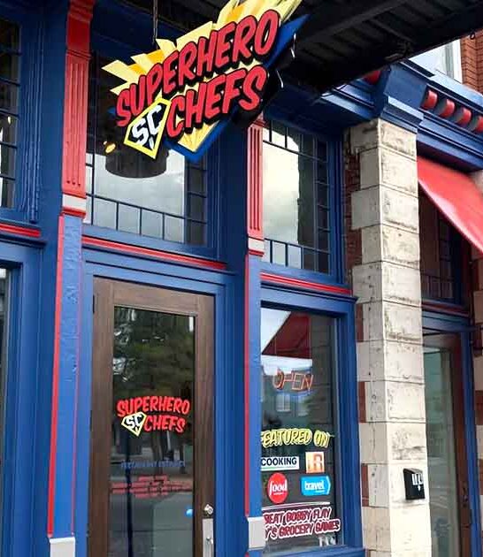 superhero themed restaurant alabama ftr