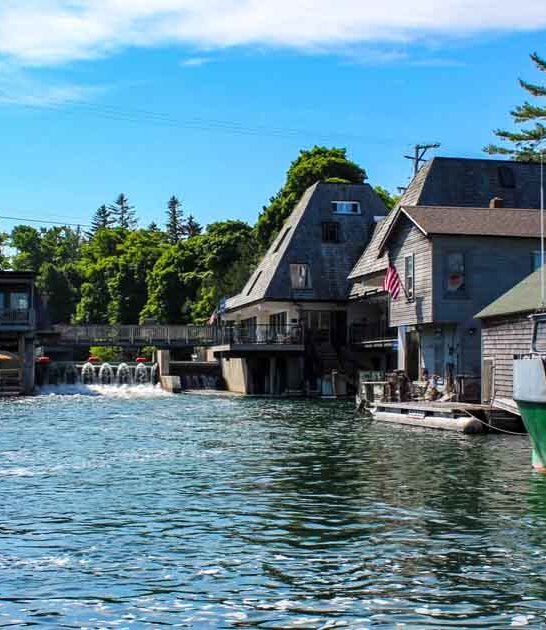 tiny michigan fishing village ftr