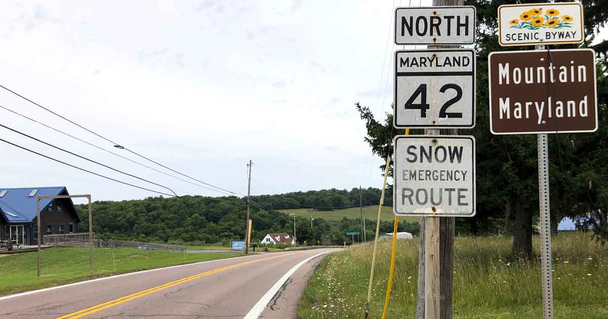 This Little-Known Scenic Byway In Maryland Offers A Panoramic Vista You ...