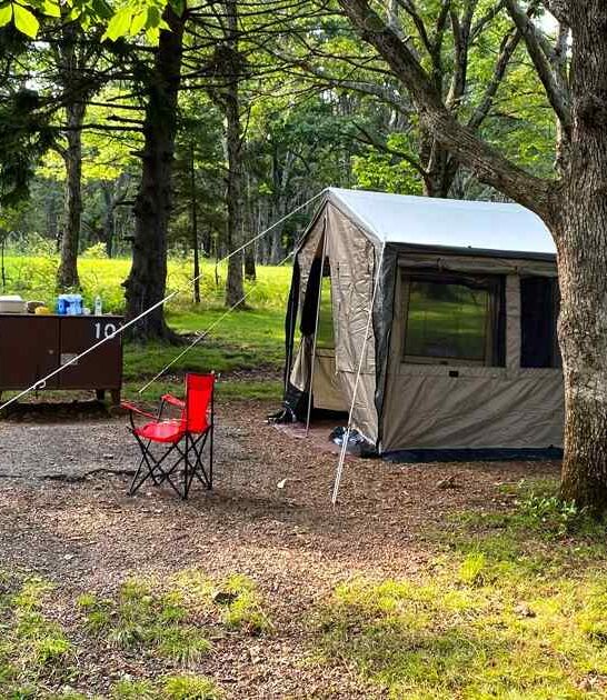 virginia enormous beautiful campground ftr