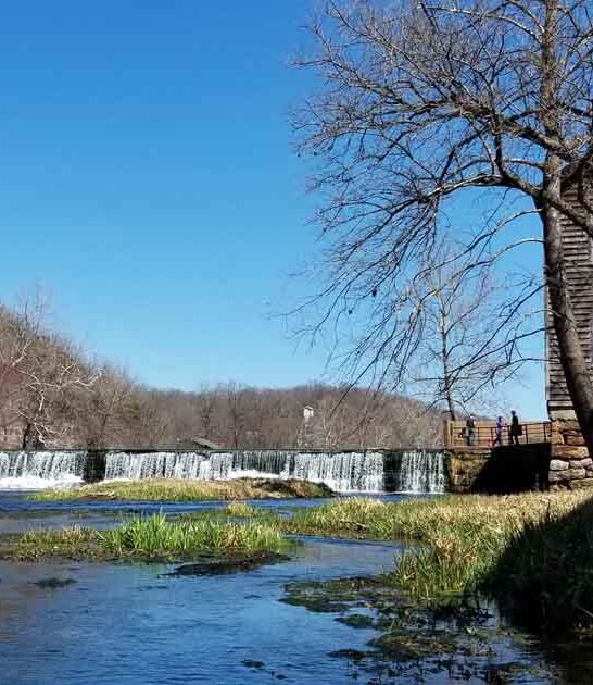 waterfall powered mill missouri ftr