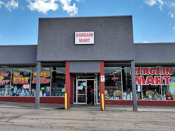 The storefront practically whispers "come save money" louder than your retirement account begs for contributions.