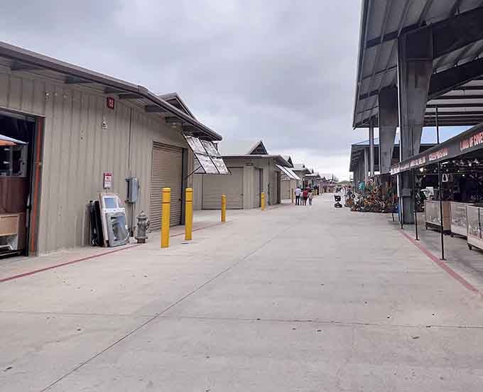 Wide aisles and covered pavilions stretch as far as the eye can see, promising treasures around every corner.