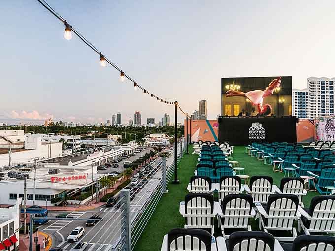 Movies under the stars with Miami's skyline as your backdrop? This is how cinema was meant to be experienced.