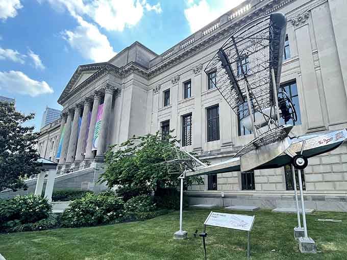 That neoclassical facade isn't just for show&mdash;it's basically announcing that serious fun is about to happen inside.