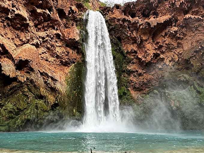 That turquoise water isn't a filter trick, it's Mother Nature showing off her best work.