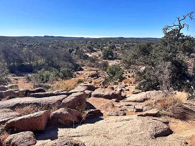 When Mother Nature decides to play Jenga with house-sized boulders, you get views that make your Instagram followers actually jealous.