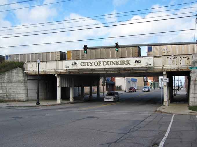 When a town literally puts its name over the street, you know it's confident about what it offers.