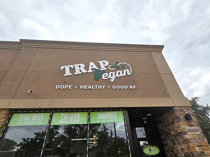 That tagline isn't kidding around &ndash; this is where plant-based eating gets its street cred in Detroit.