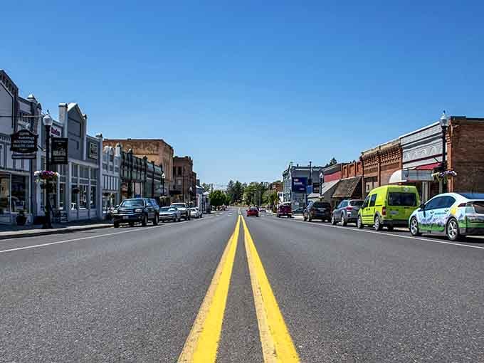 Wide streets and historic brick buildings prove small-town America isn't dead, just hiding in southeastern Washington.