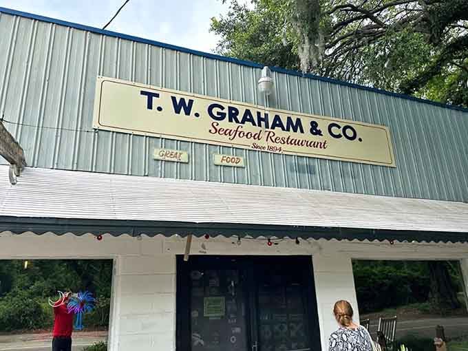 That metal building might not look fancy, but inside waits some of the freshest seafood on the Carolina coast.