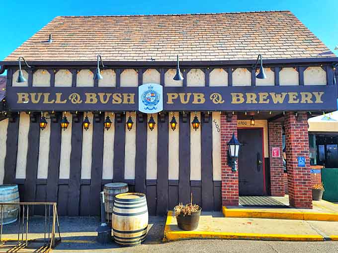 That Tudor-style exterior isn't fooling anyone, this is where Colorado comes for seriously authentic British pub vibes.